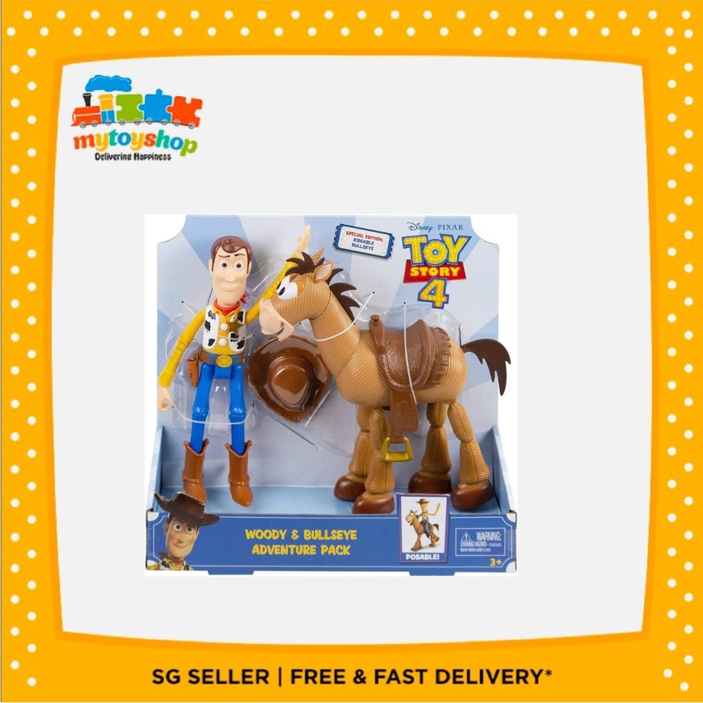 Toy story Woody n Bullseye Figure | My Toy Shop