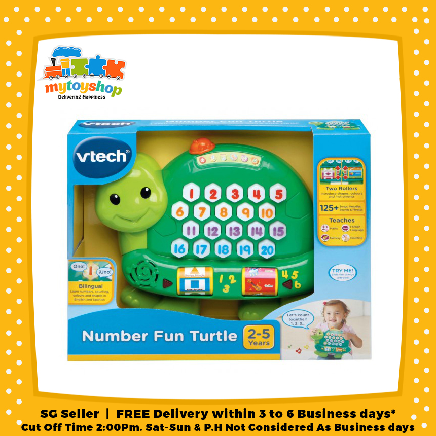VTech Number Fun Turtle | My Toy Shop
